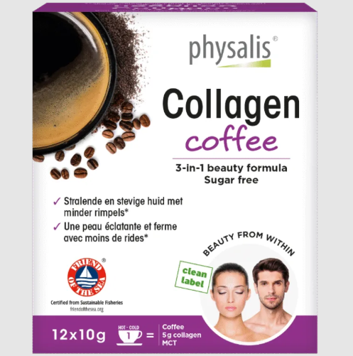 PHYSALIS CAFÉ AU COLLAGÈNE 12 SACHETS – MyParaBox